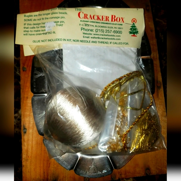 Cracker Box | Holiday | The Cracker Box Christmas Ornament Kit Faberge ...